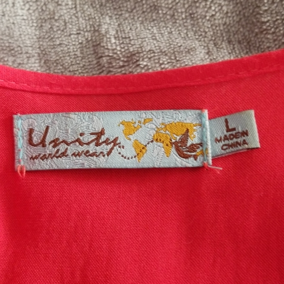 Unity World Wear | Tops | Unity Wear L Tunic | Poshmark